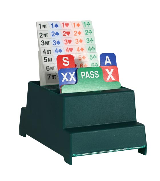 Neo Bidding Boxes GREEN - Set of 4