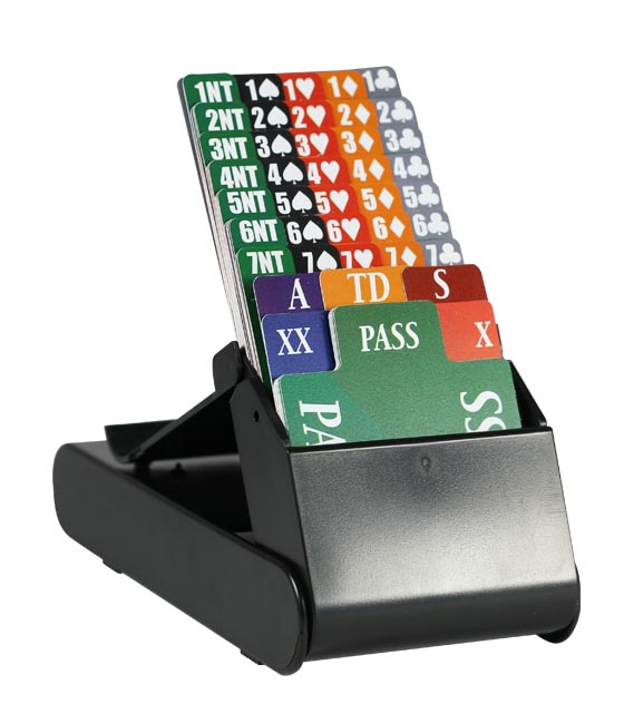 Lion Club Bidding Device, bidding box, bidding, bridge